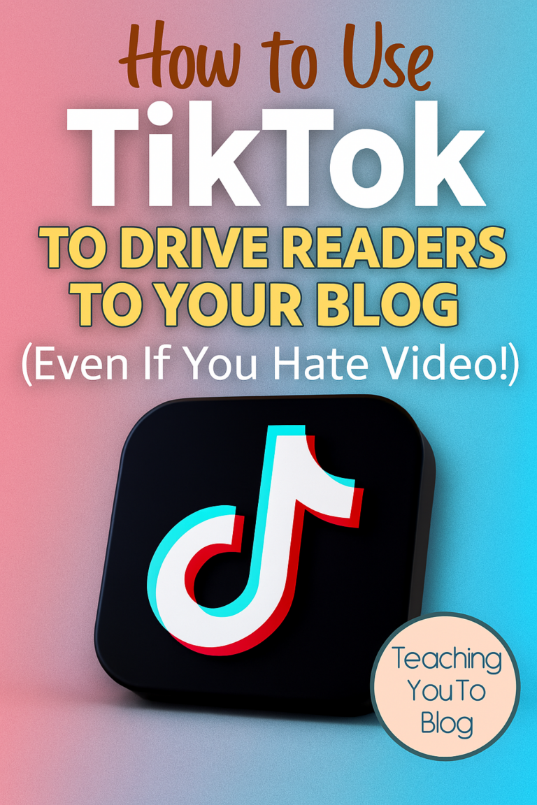 How to Use TikTok to Drive Readers to Your Blog (Even If You Hate Video ...