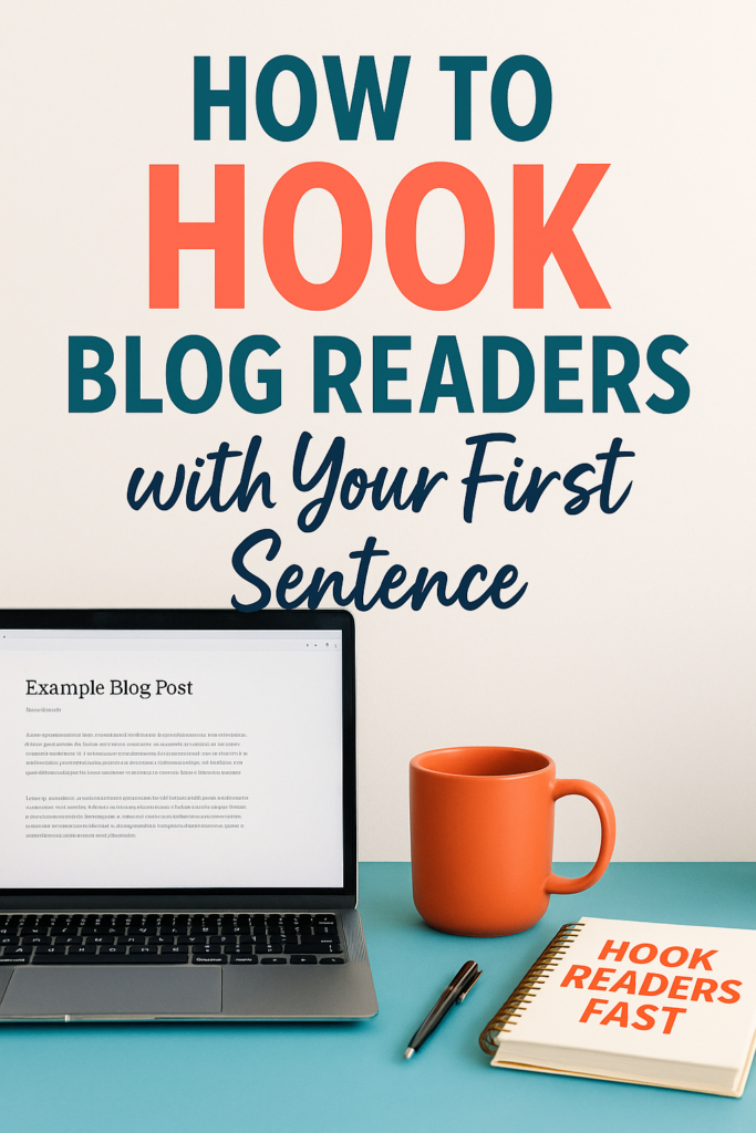 How to Hook Readers with Your First Sentence | Teaching You To Blog